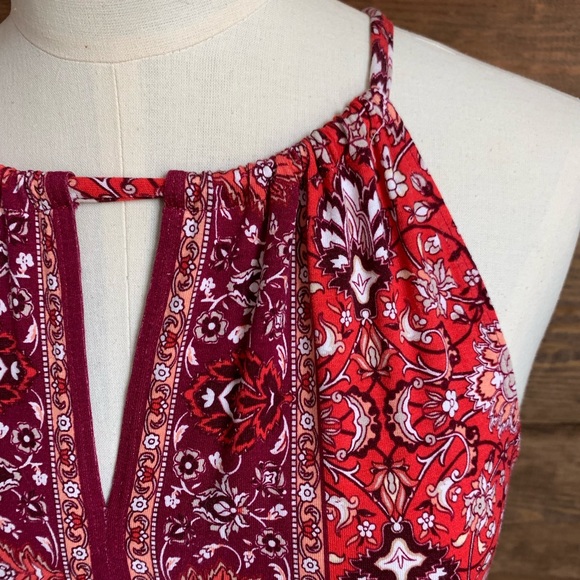 Max Studio | Tops | Max Studio Red Tank Top | Poshmark